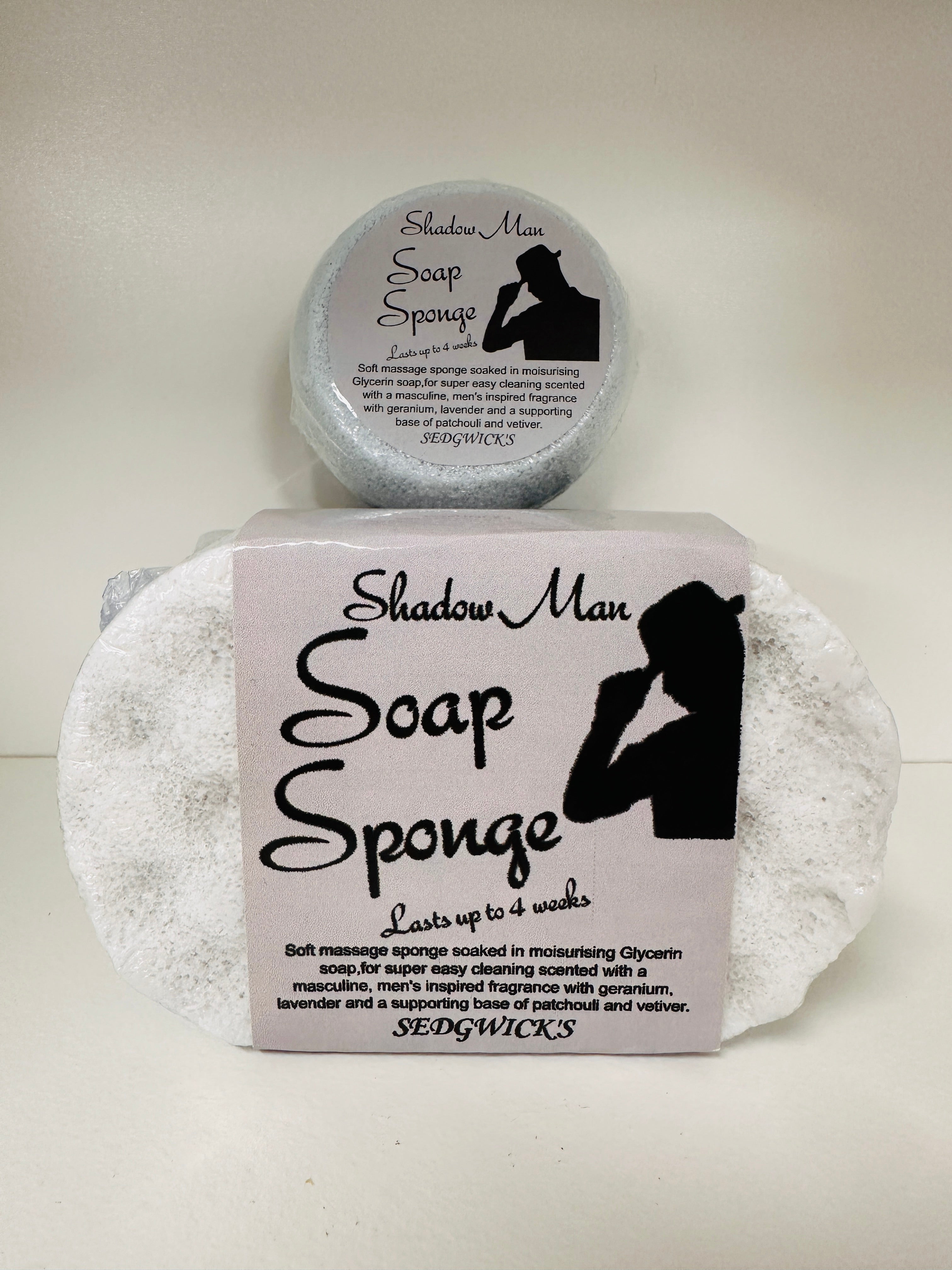 Shadow Man - SOAP SPONGE – Sedgwick's
